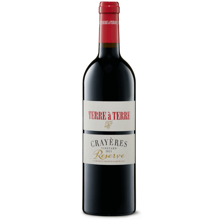 2021 Terre à Terre Crayères Vineyard Reserve Cabernet Shiraz - Terre à ...